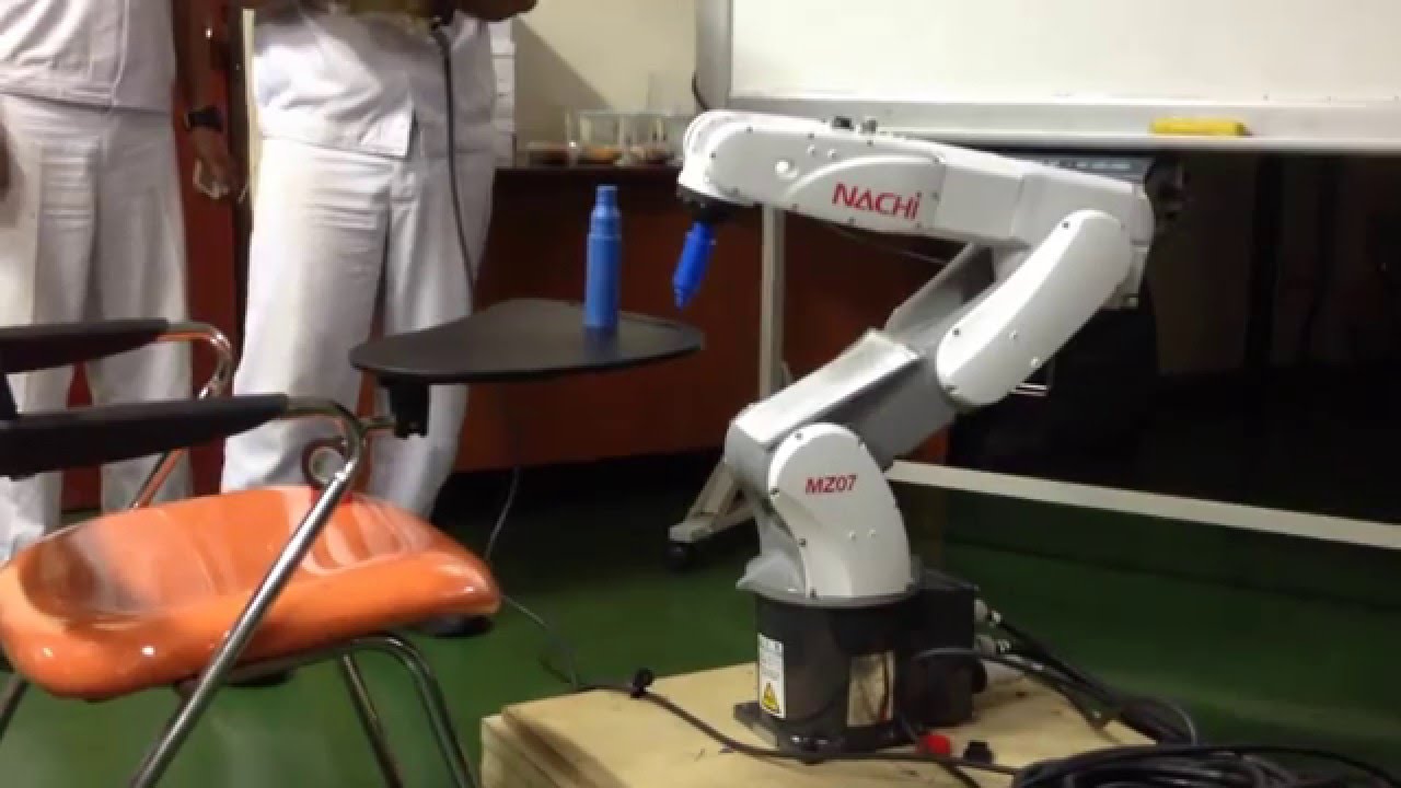 Robot MZ07 Nachi Jepang Siap Tampil di Indonesia (part 1) - YouTube