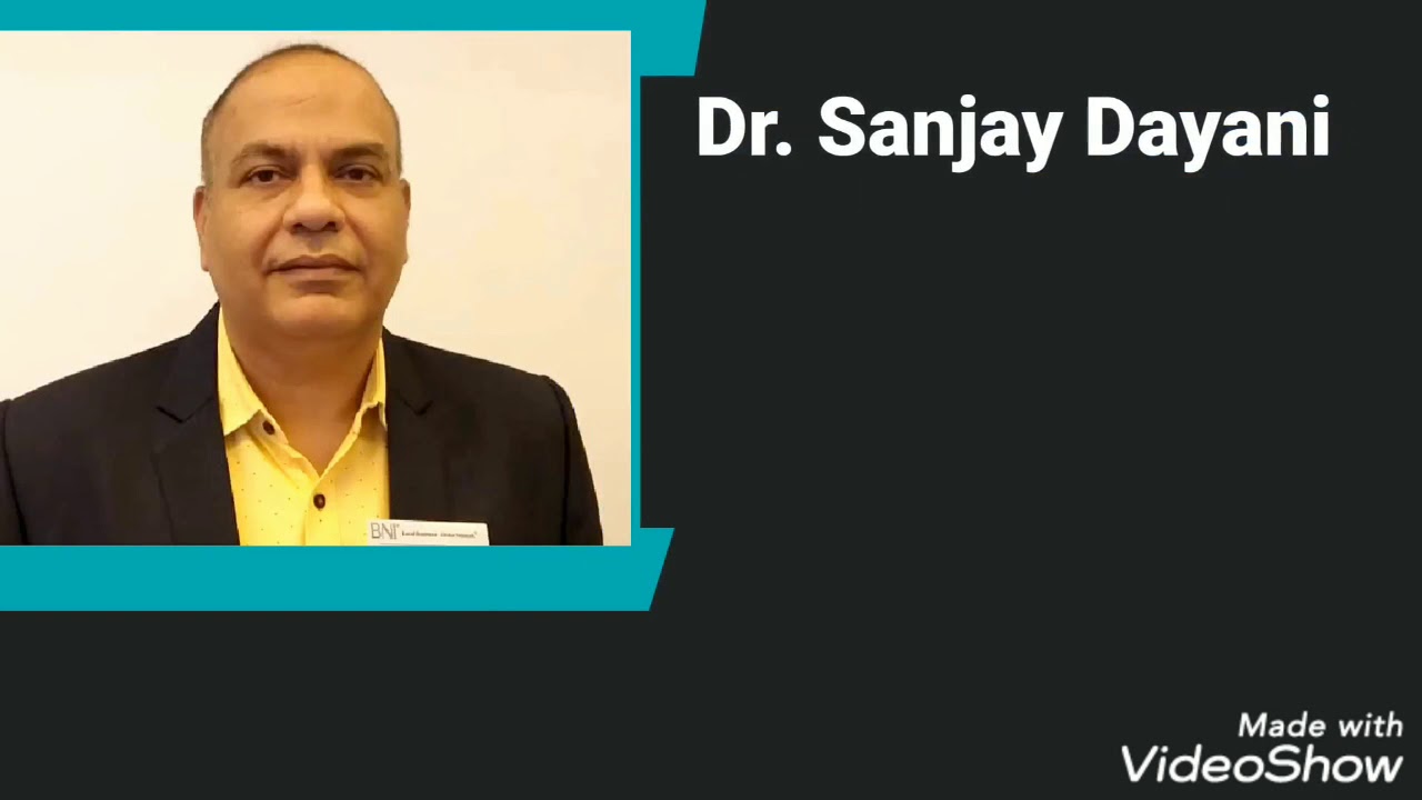 About - Dr Sanjay Dayani - YouTube