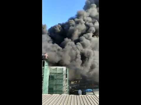 Çapa'da Yangın