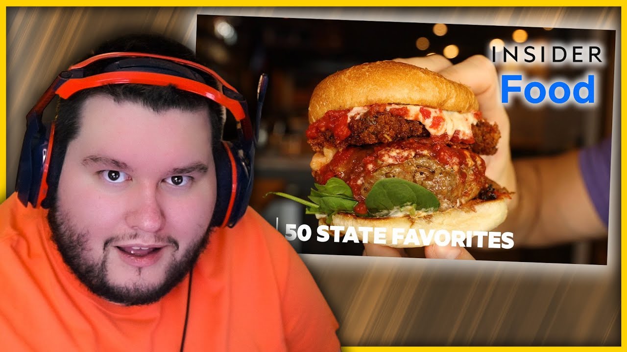 The BEST Burger From Every State | Flats Reacts - YouTube