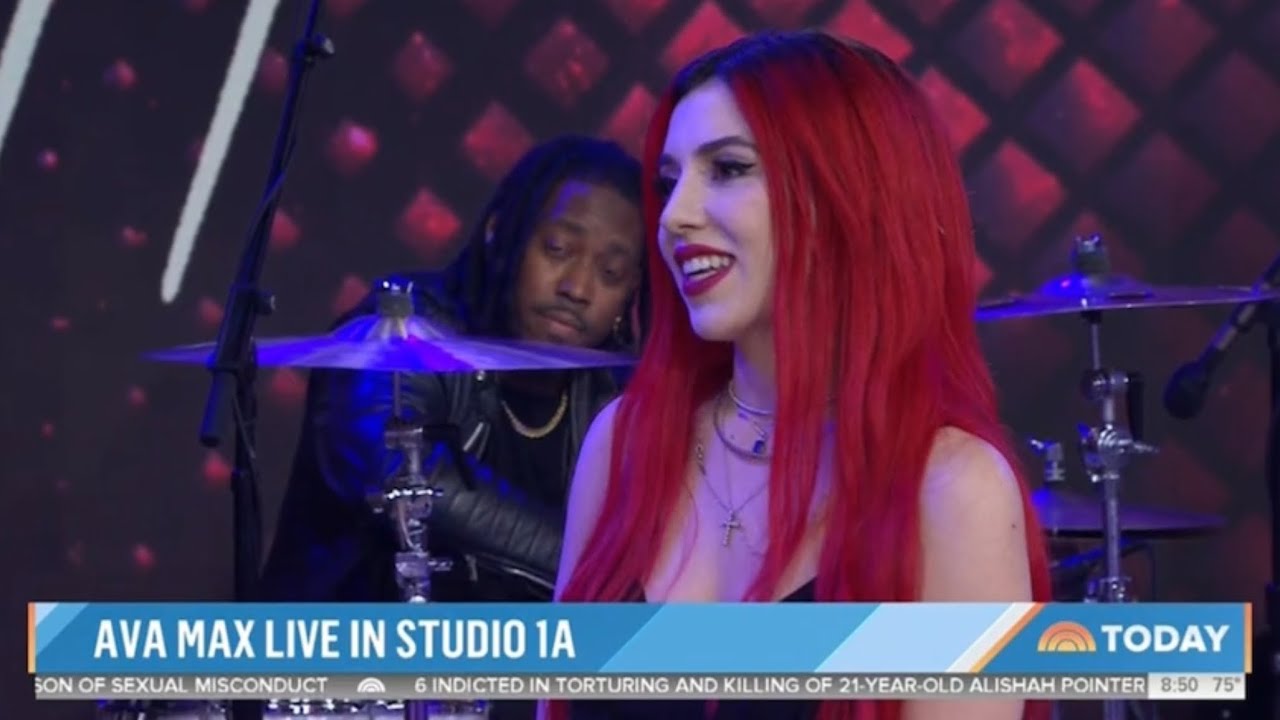Ava Max performing “Maybe You’re The Problem” on Today Show - YouTube