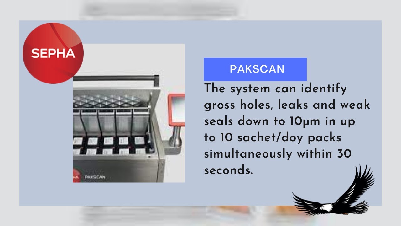 Leak Tester for Pouches, Sachets, and Flexible Packaging - YouTube