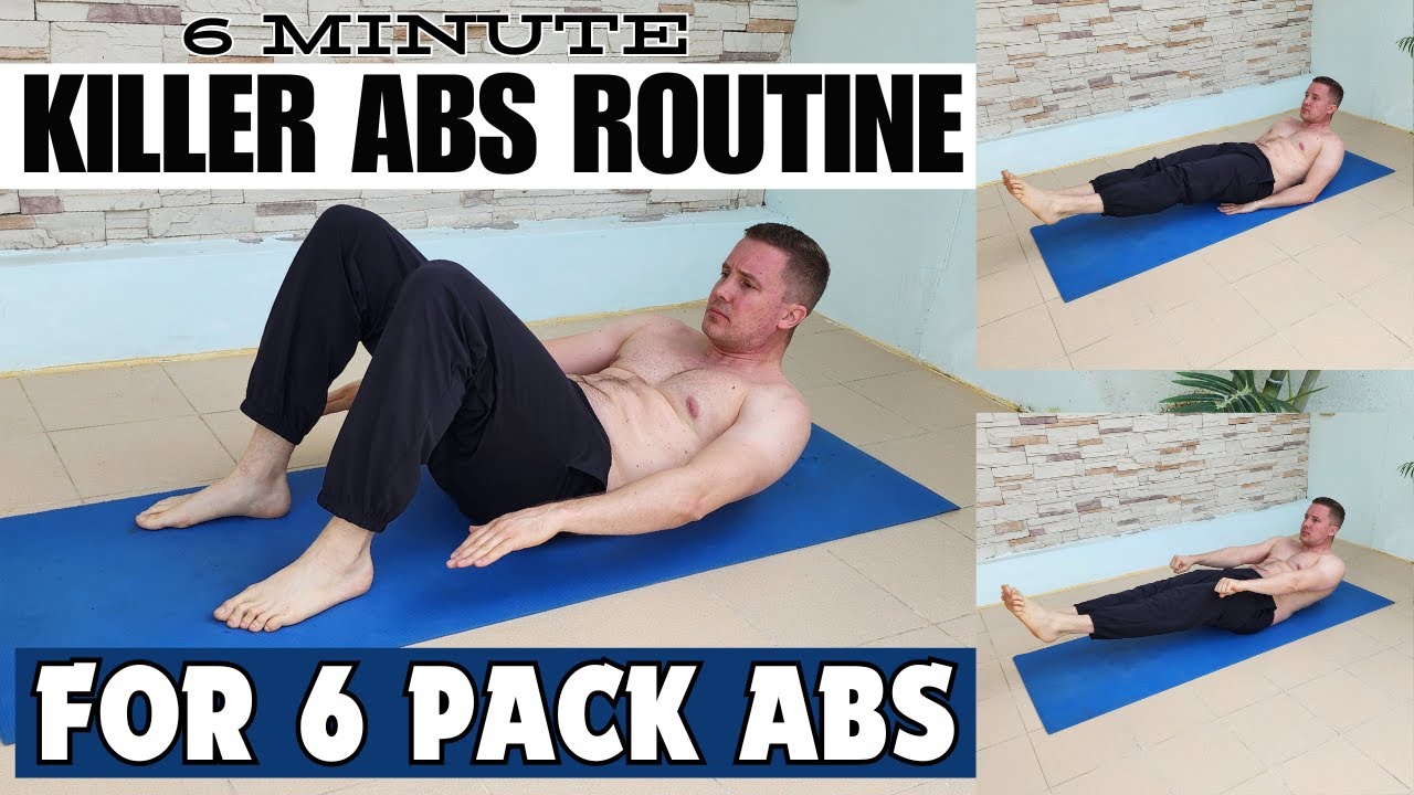 6-Minute Killer Abs Routine: Get Those 6-Pack Abs Fast! 💪 - YouTube