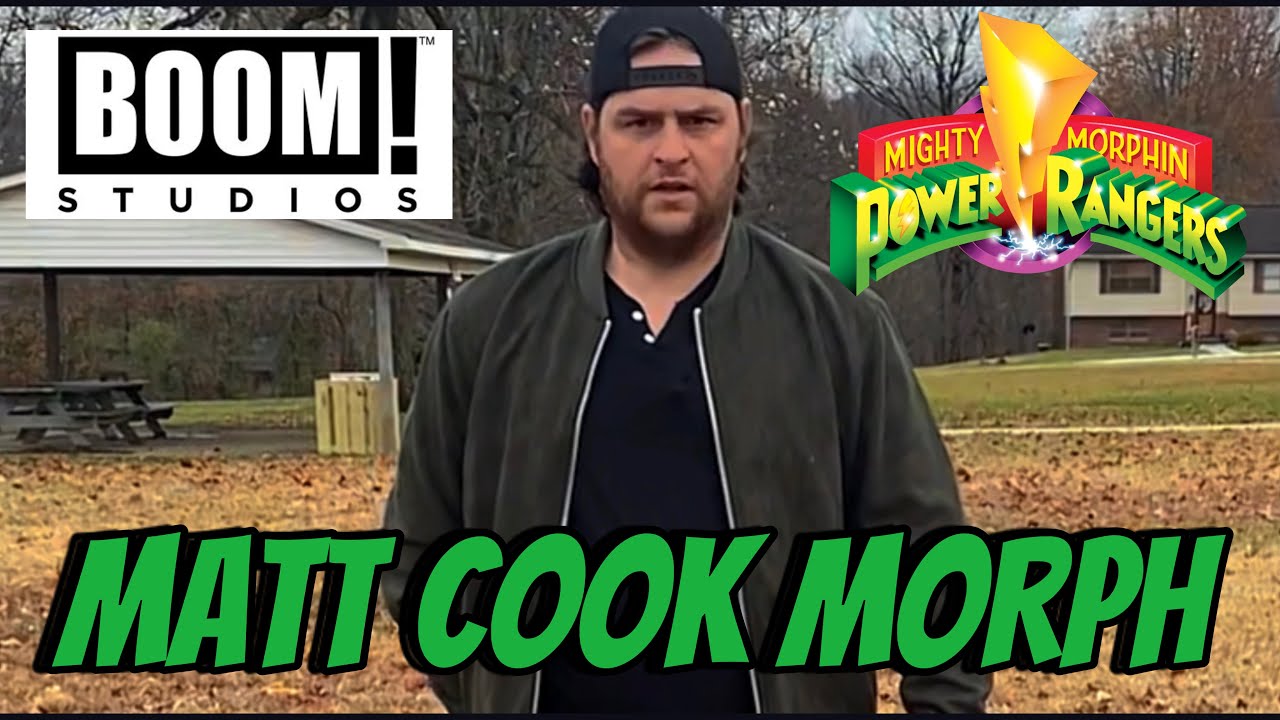 Boom Comics New Green Ranger Matthew Cook Fan Morph Test - YouTube