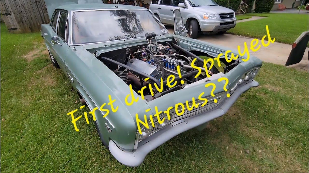 First drive! Sprayed Nitrous?? - YouTube