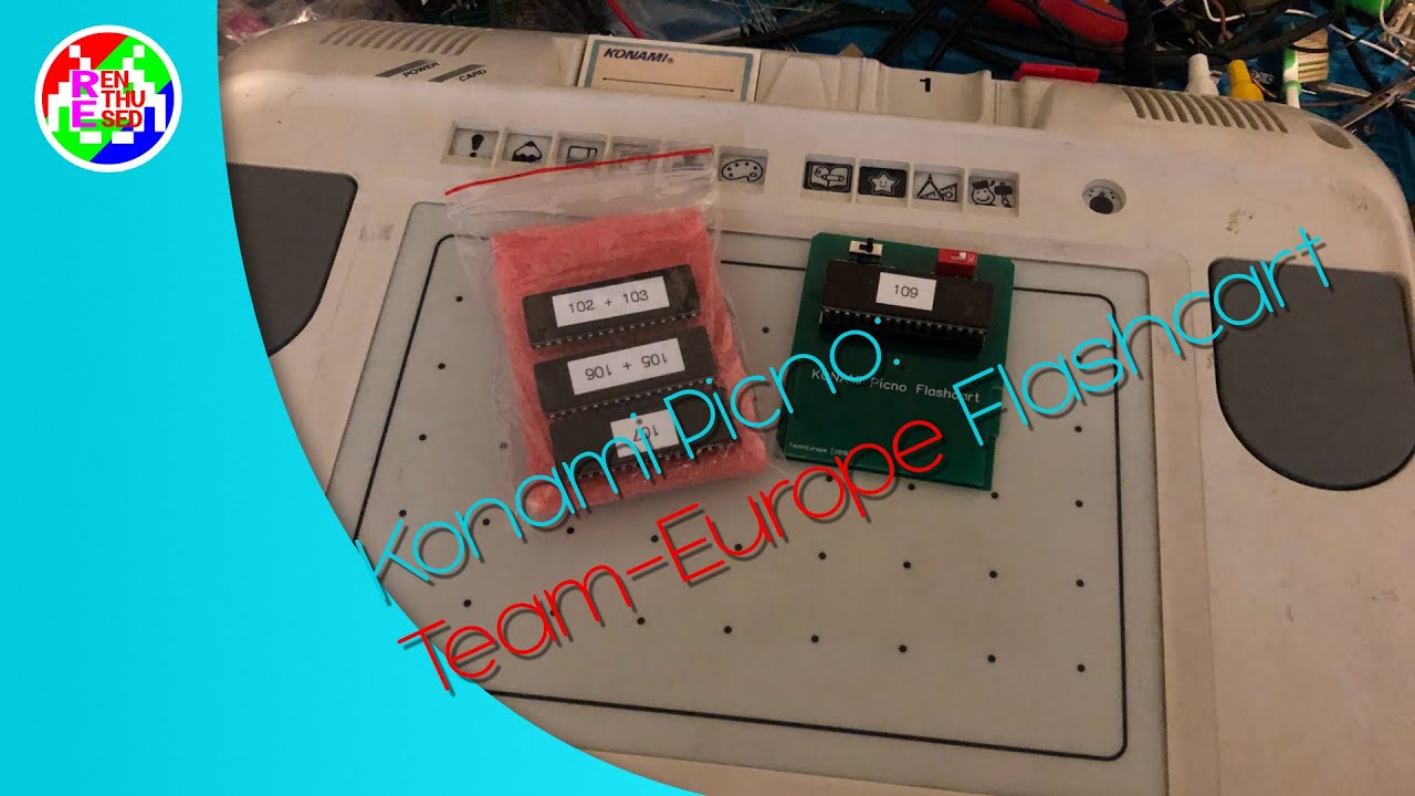 Hardware: Konami Picno Team Europe Flashcart - YouTube