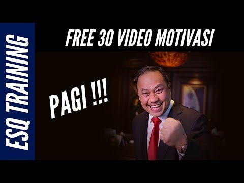 Video Motivasi Ary Ginanjar Agustian ESQ 165 - Menyingkap Rahasia Sukses dan Bahagia