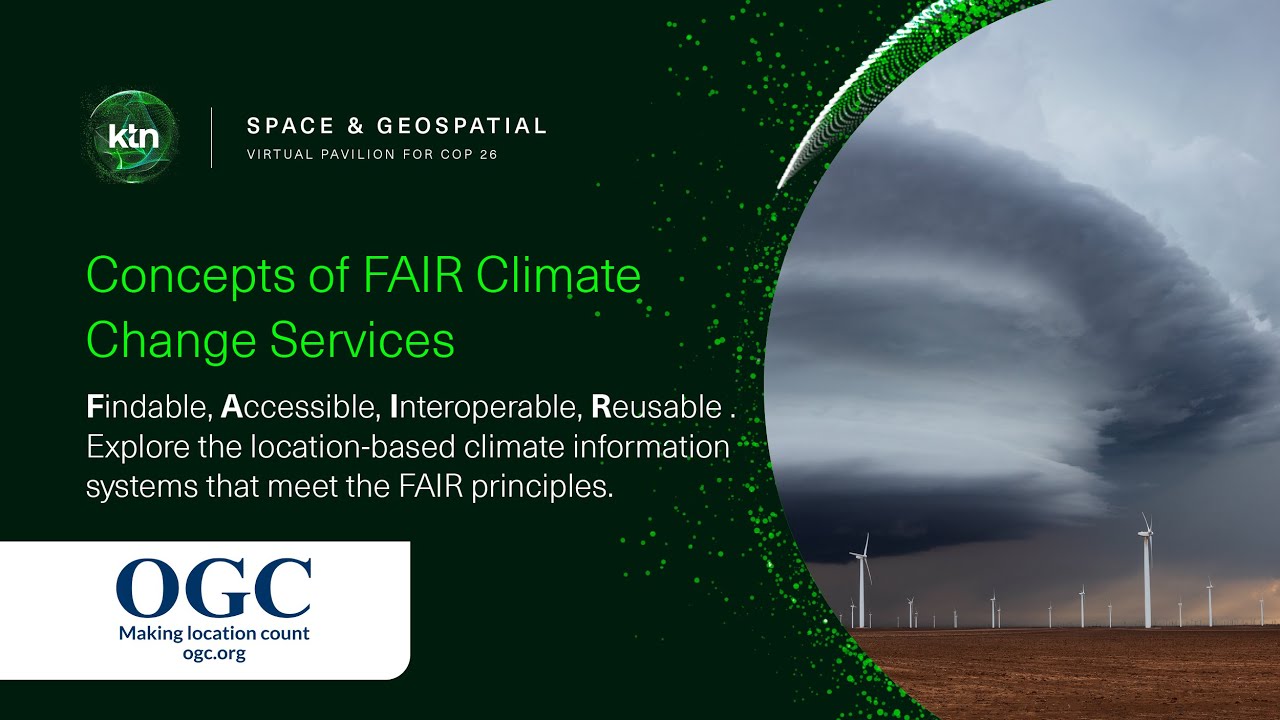Concepts for FAIR Climate Change Services - YouTube