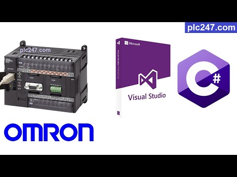 PLC Omron & Visual Studio C# "Data Logging via RS232" - YouTube