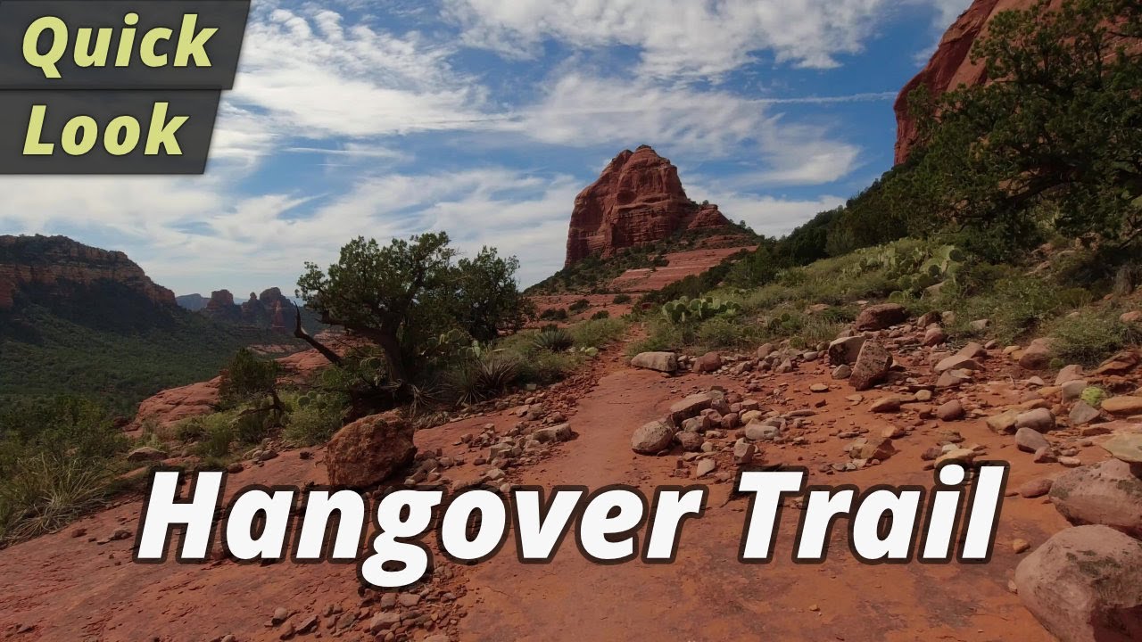 Quick Look: Hangover Trail Hike - Sedona, Arizona - YouTube