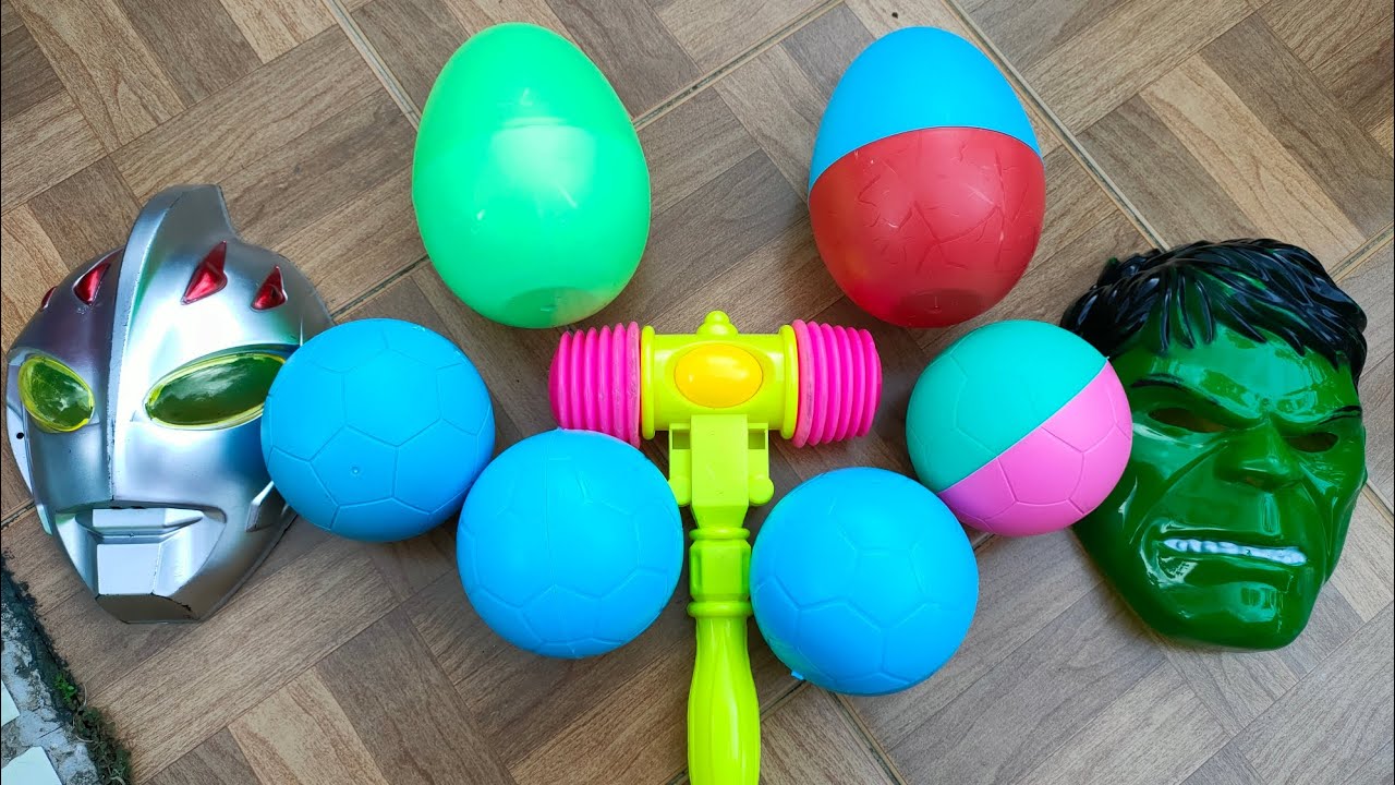 Bermain Bola warna warni berhadiah POP IT, donal bebek, kuda poni ...