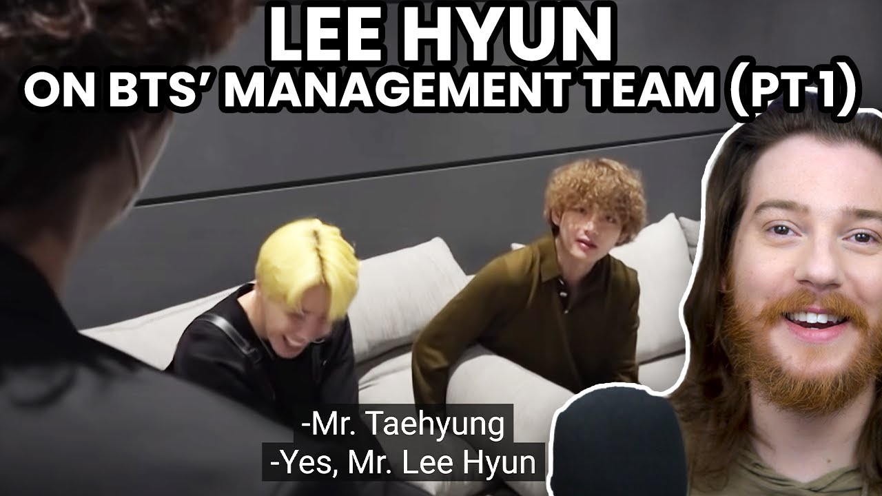 Lee Hyun joining BTS's management Team for a day (Part 1) REACTION ...