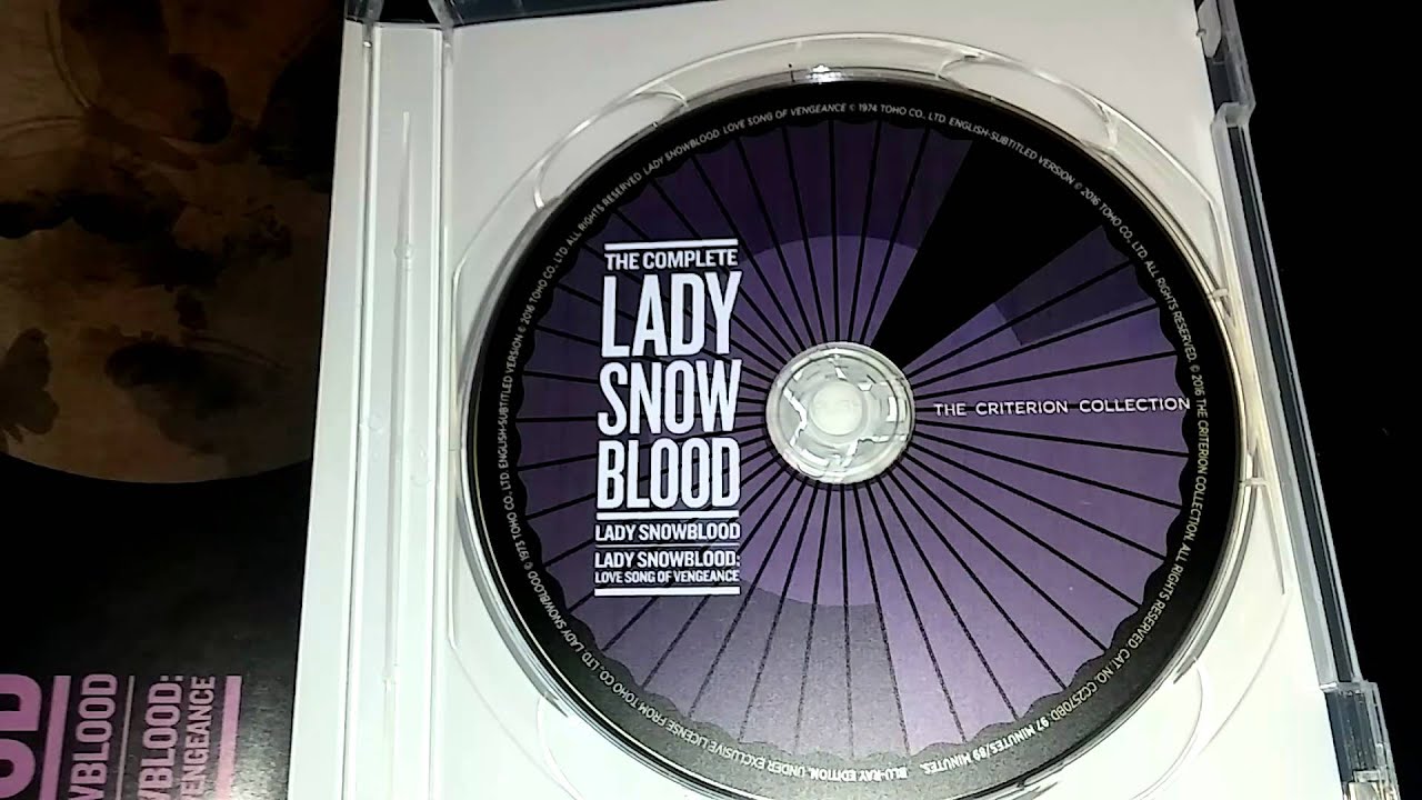 The Complete Lady Snowblood (Criterion) Blu ray - YouTube