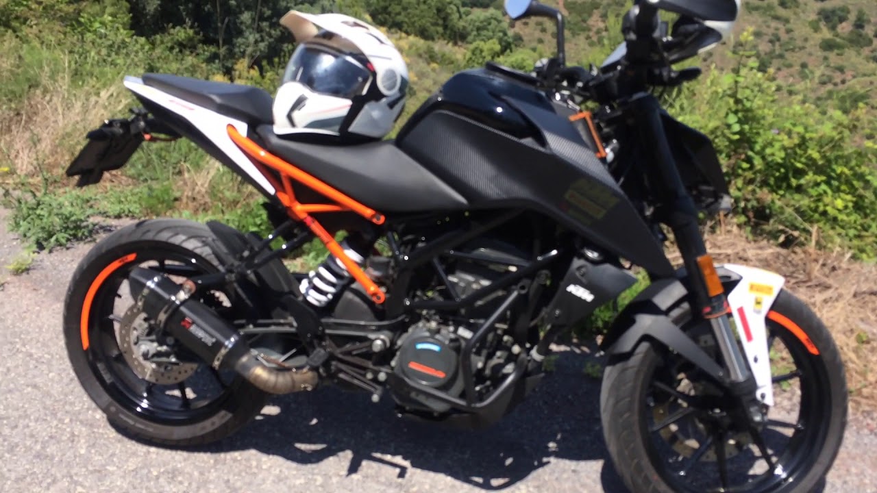 KTM DUKE 125 modificaciones - YouTube