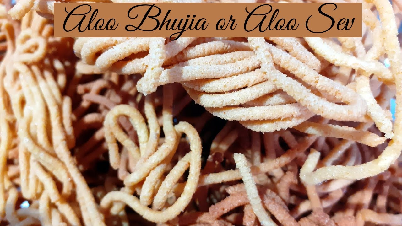 Aloo Bhujia or Aloo Sev - YouTube