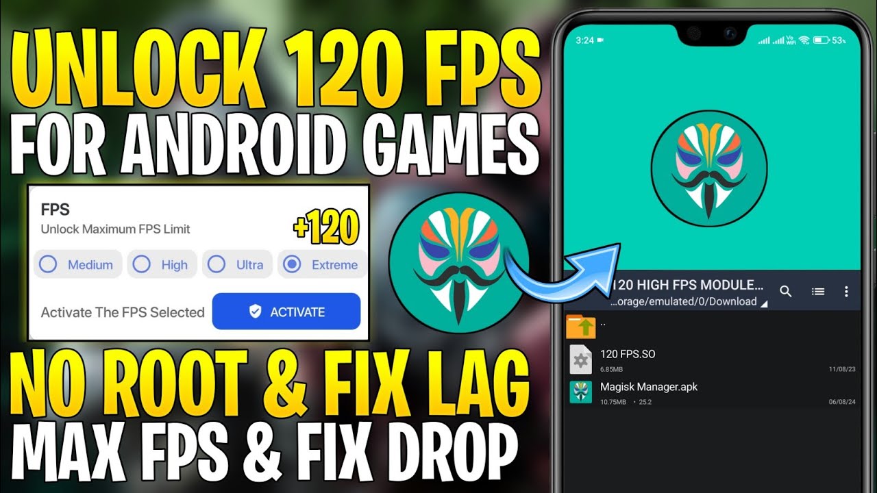 UNLOCK 120 FPS FOR GAMING || Fix FPS Shutters & Max Performance || FIX ...