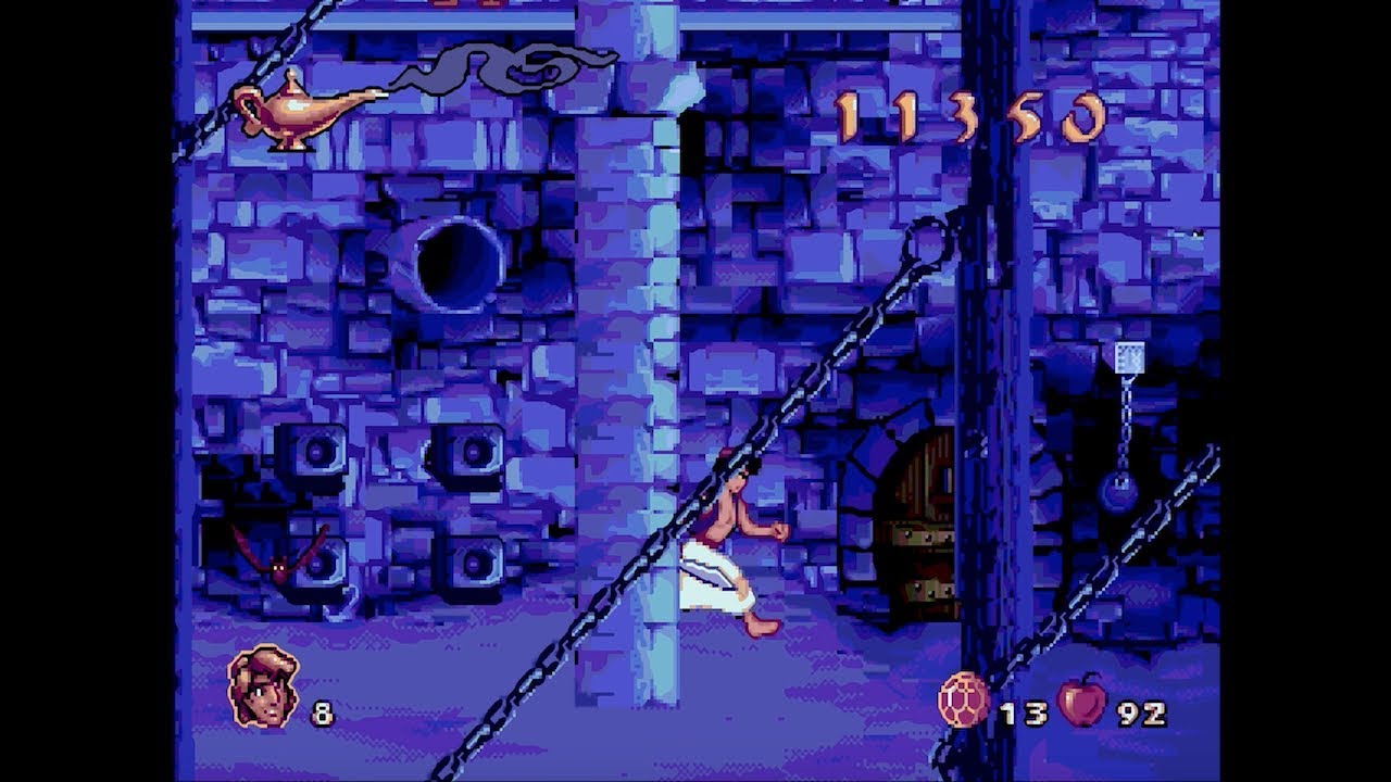 Aladdin (Genesis): Sultan's Dungeon [1080 HD] - YouTube