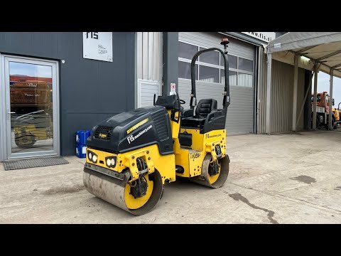 ROLLER BOMAG BW 100 ADM-5 - FIS MACHINERY SLOVENIA - YouTube