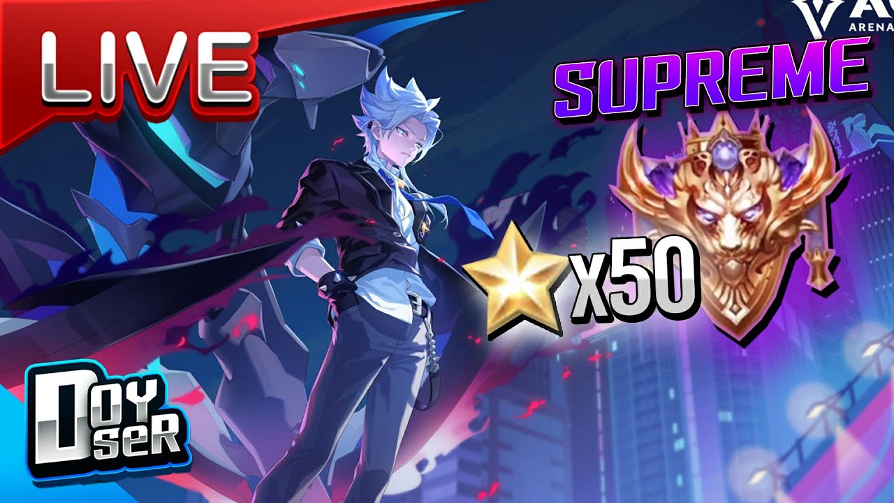🔴Live RoV:เปิด METAใหม่ 50 ดาว - Doyser - YouTube