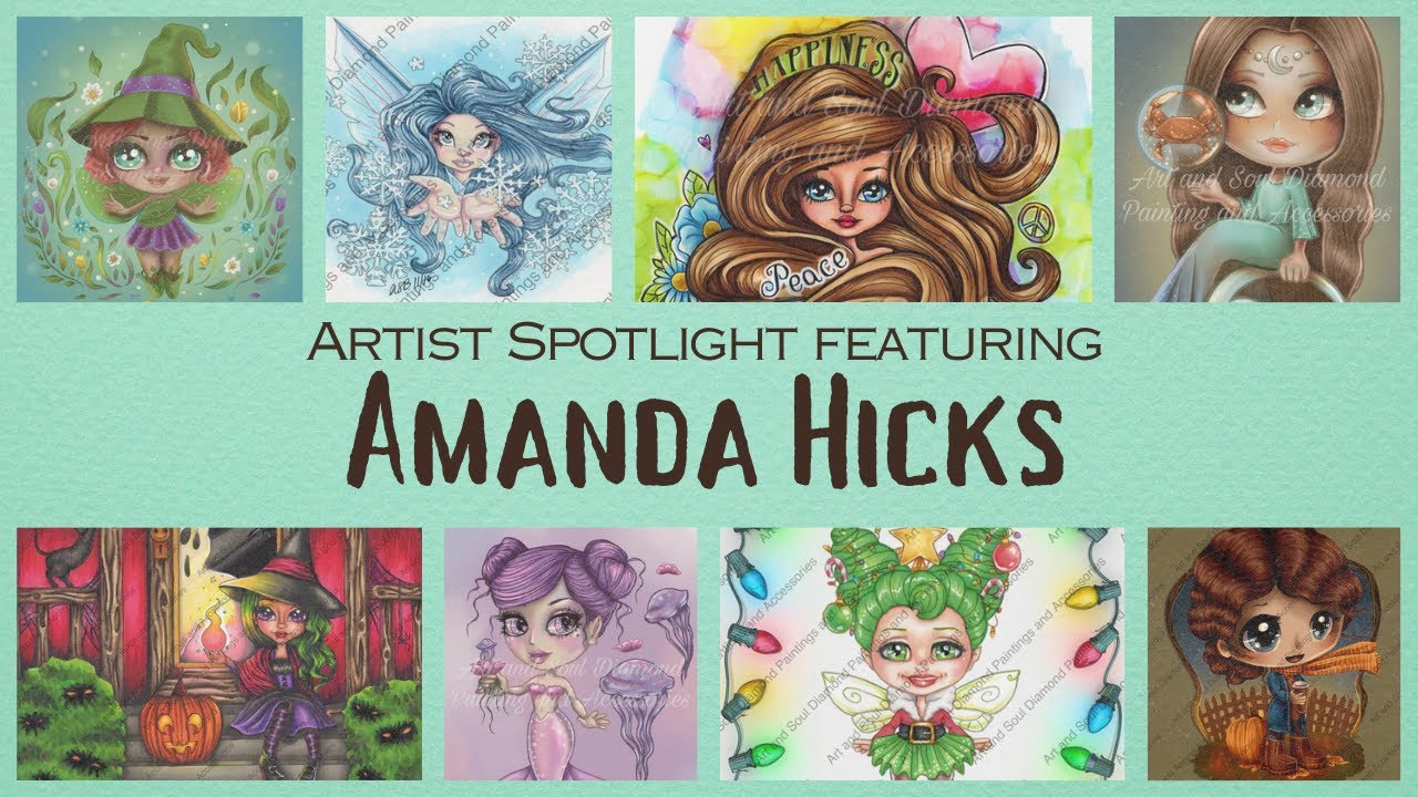 Artist Spotlight! Get to Know Amanda Hicks - Diamond Paintings ...