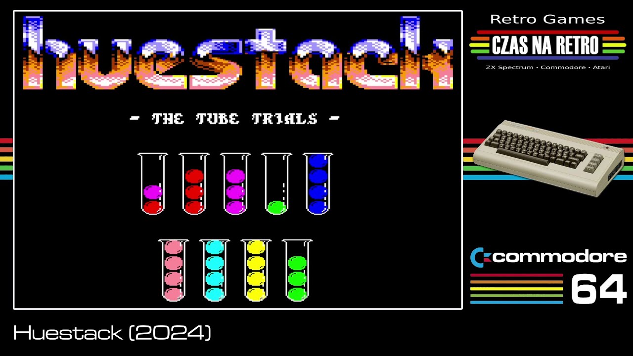 Huestack (2024) v1.0 - Commodore 64 - YouTube