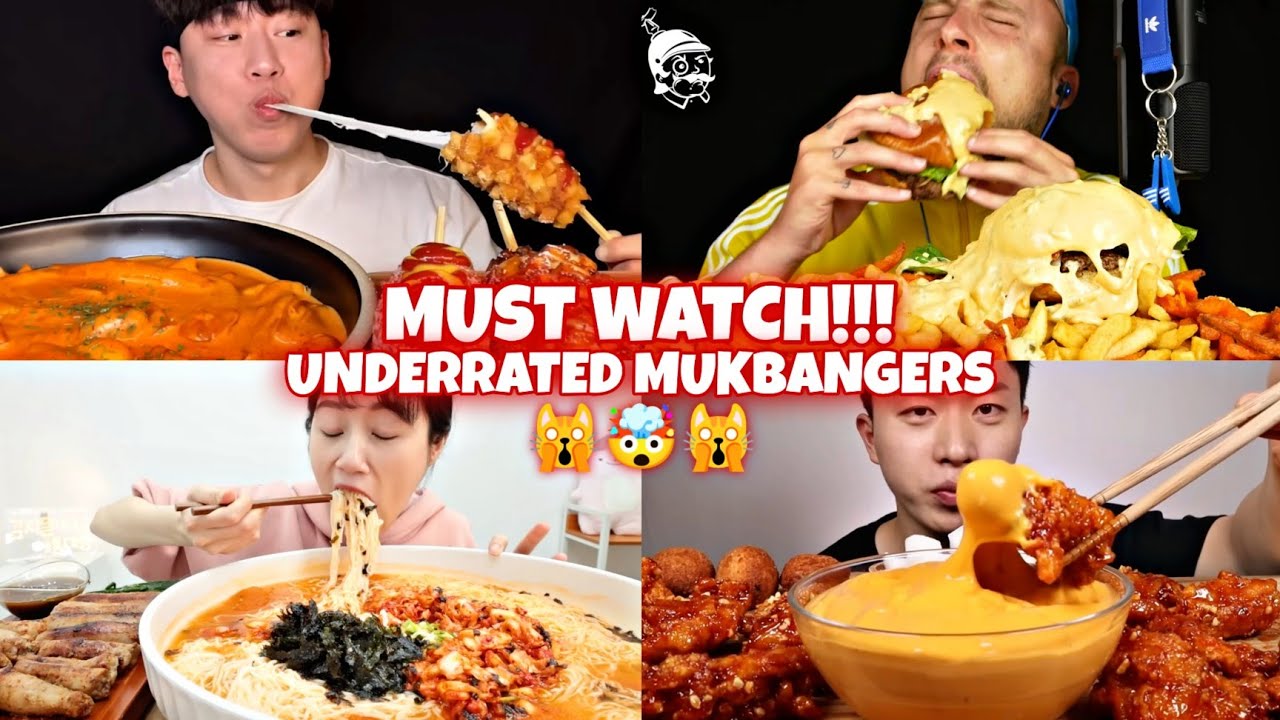 UNDERRATED MUKBANGERS THAT DESERVES TO BE FAMOUS!🙀😵😱 - YouTube