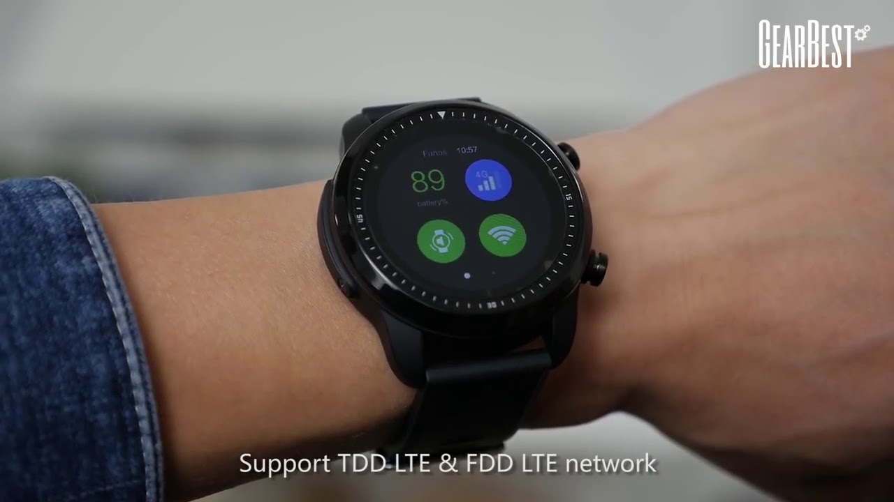 Kospet Brave - IP68 Dual 4G LTE Smartwatch Phone - YouTube