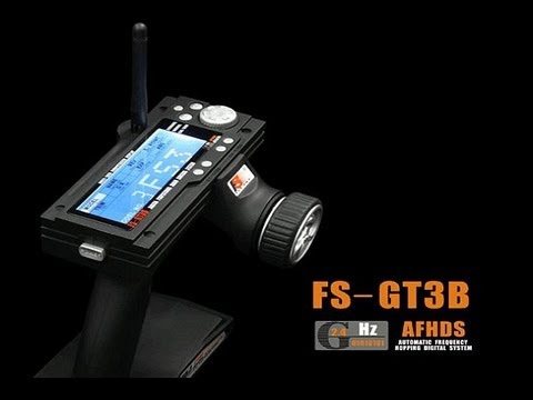 FlySky GT3B 3-Position Switch Setup - YouTube