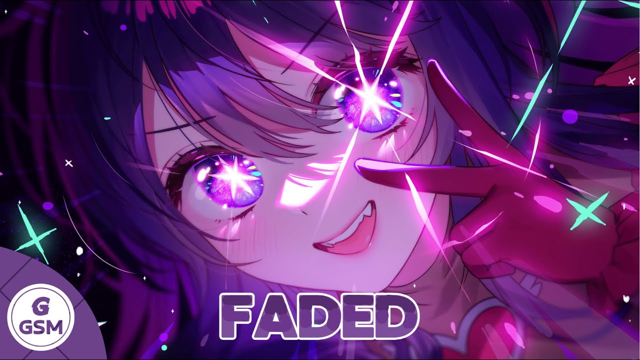 Nightcore - Faded (Alan Walker / Ai Hoshino Cover) - (Lyrics) - YouTube