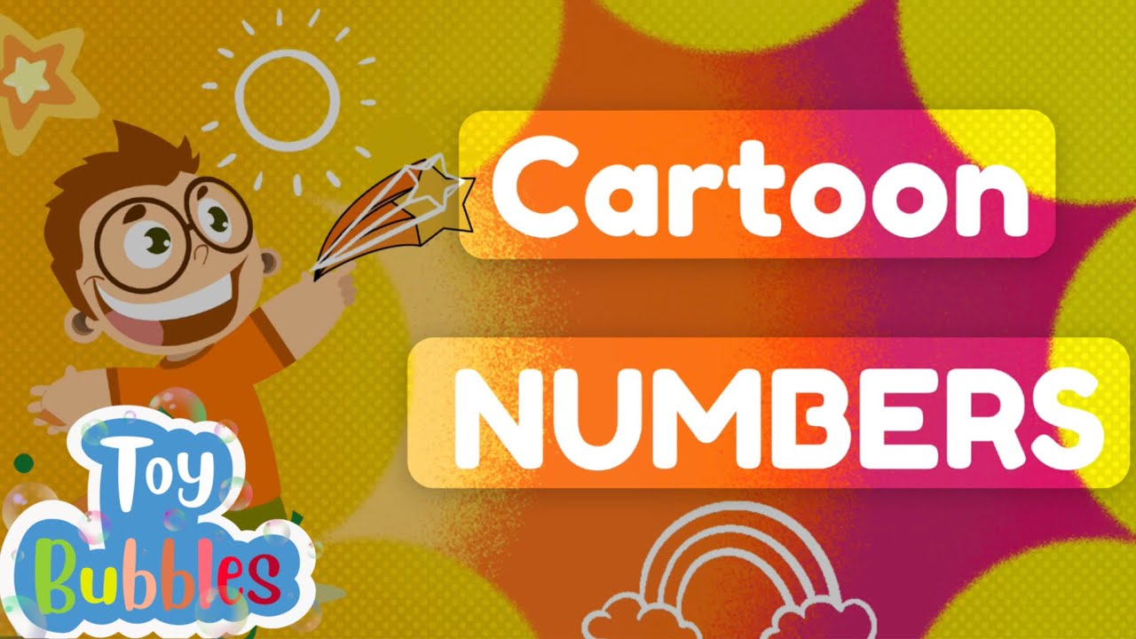 Cartoon Numbers from 1 to 10 @toybubbles I Kids learn together! - YouTube