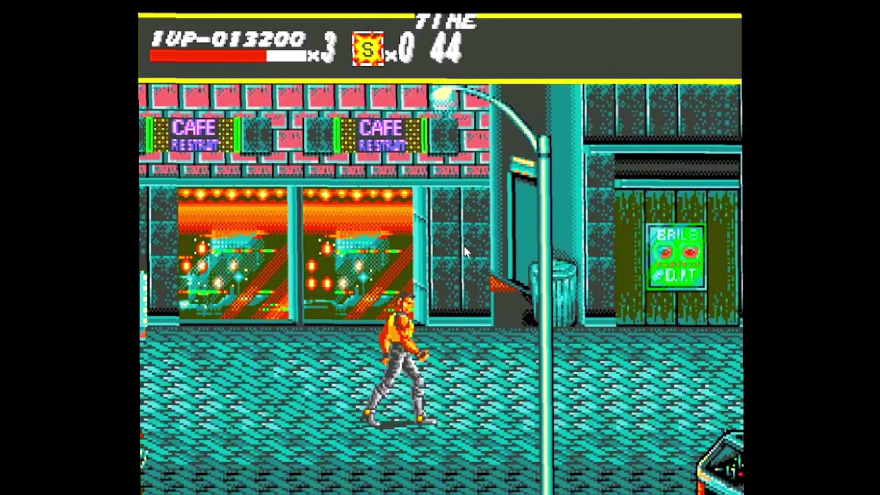 streets of RAGE level 1 playthrouw NEW - YouTube