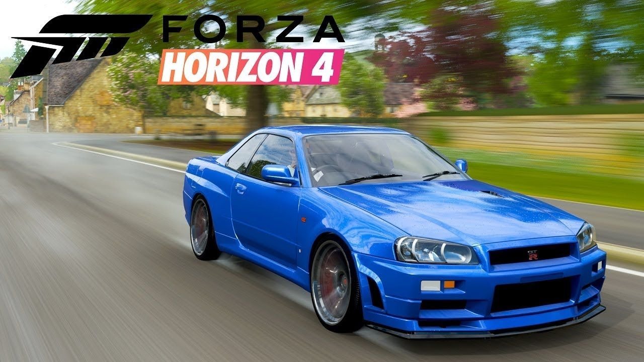 NISSAN GTR R34 (FORZA HORIZON 4) - YouTube