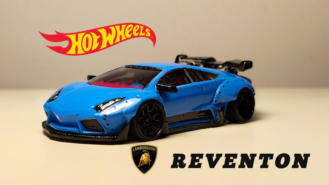 CUSTOM HOT WHEELS - LAMBORGHINI REVENTON - LIBERTY WALK - YouTube
