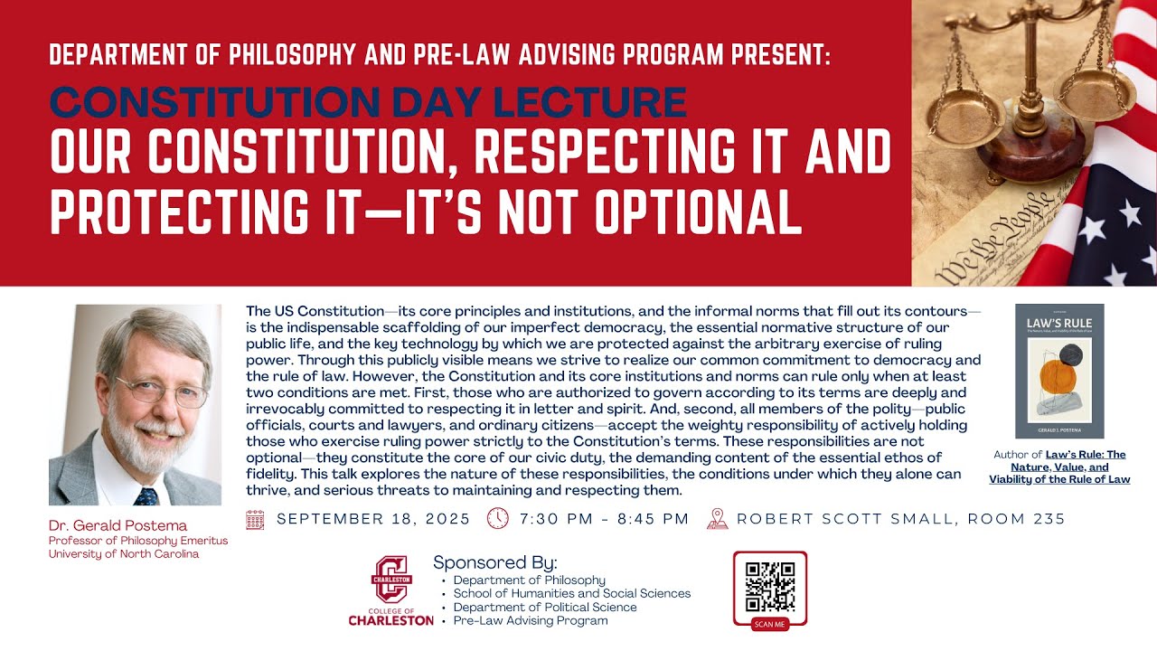 Our Constitution, Respecting it and Protecting it—It’s not Optional ...