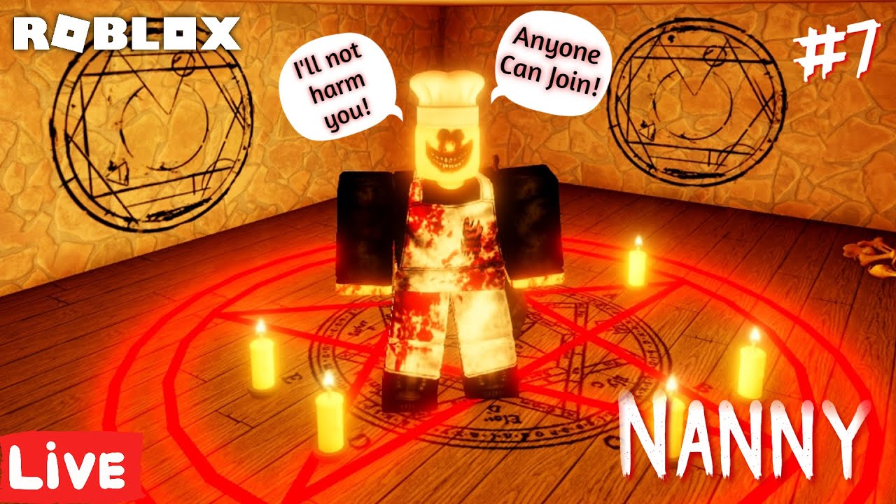 Roblox Nanny😱 (Later Hide & Seek) | Thoda Darna Zaroori Hai😈 | Live ...