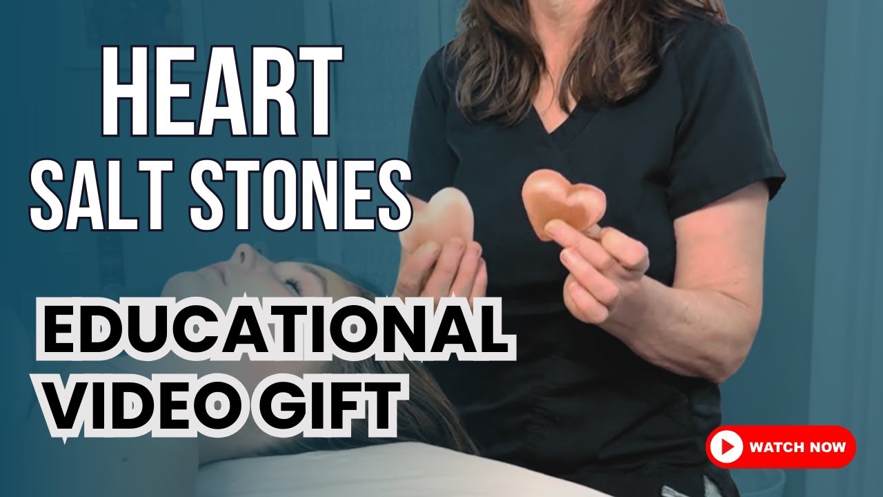 How to Use Heart Salt Stones in Massage | Full Demo & Techniques | Demo ...