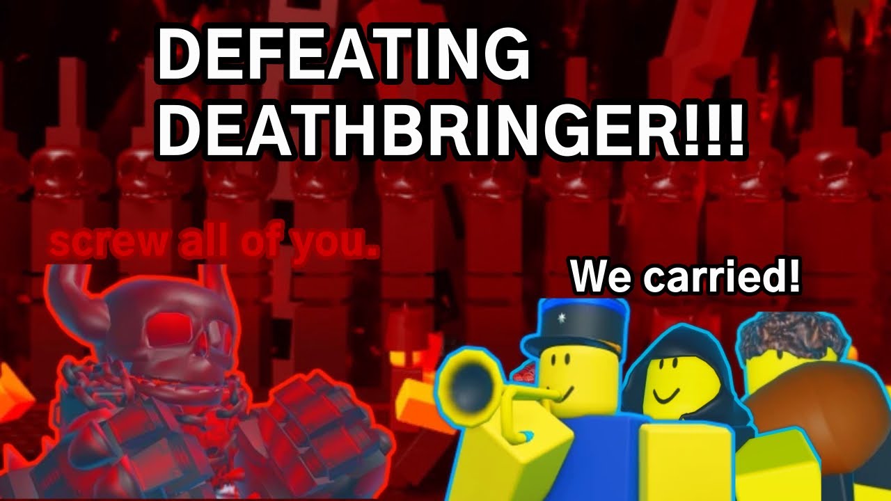 Deathbringer Defeated! Doomspire Brickbattle 1 Star on Tumore Mode ...