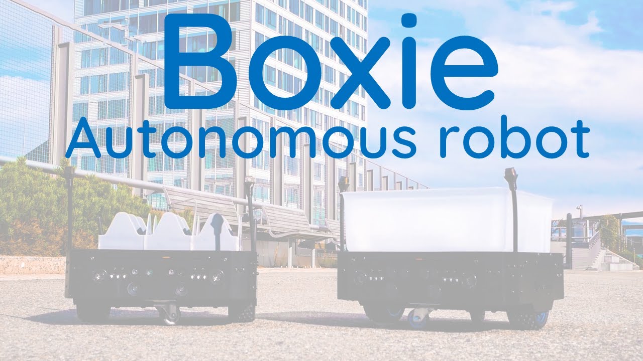 Boxie - fully autonomous mobile robot - YouTube