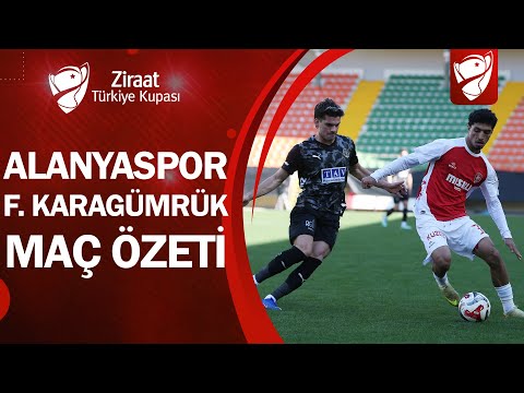 Alanyaspor 2-2 Fatih Karagümrük | MAÇ ÖZETİ | Ziraat Türkiye Kupası A Grubu 2 .Hafta Maçı