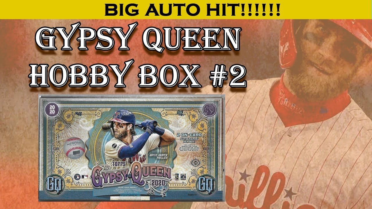 2020 Topps Gypsy Queen Baseball Hobby Box Break #2 - HUGE AUTO!! - YouTube