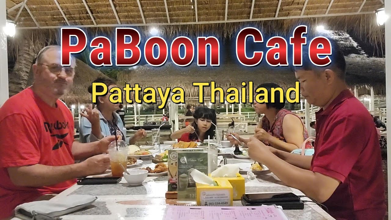 PaBoon Cafe Pattaya Thailand 4K UHD - YouTube
