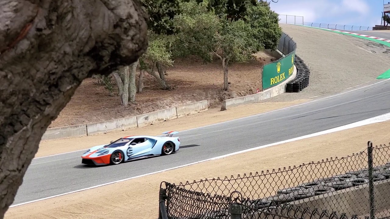 Visiting Laguna Seca - Singer Porsche Track Day - YouTube