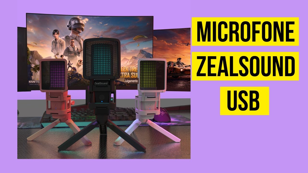 Conheça o Microfone Zealsound USB - Qualidade e Praticidade em Suas ...
