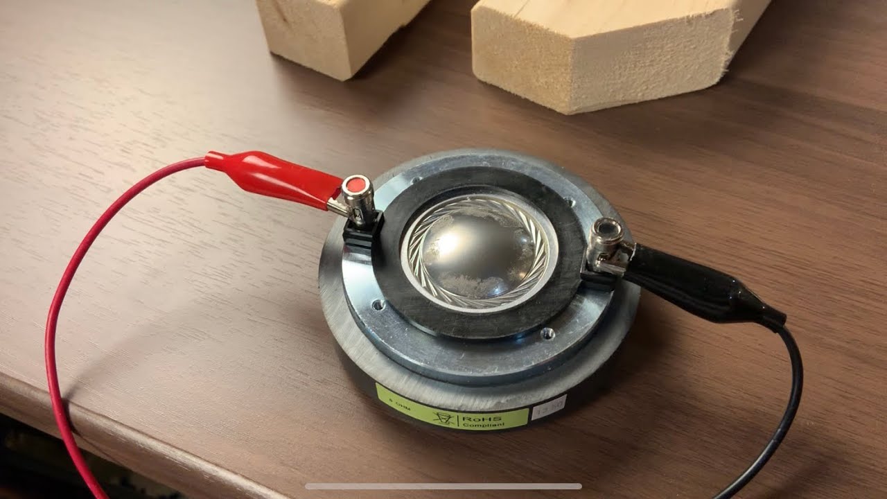 Modifying a Compression Driver - YouTube