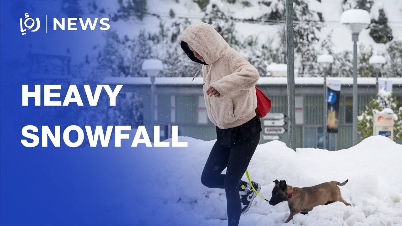 Heavy snowfall transforms Swiss Alps into winter wonderland - YouTube