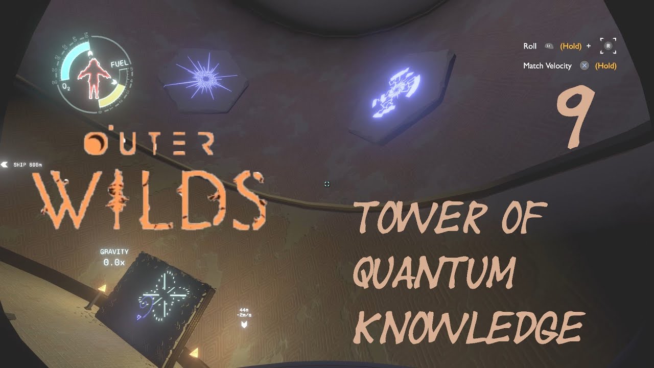 Outer Wilds Gameplay pt9 Tower of Quantum Knowledge - YouTube