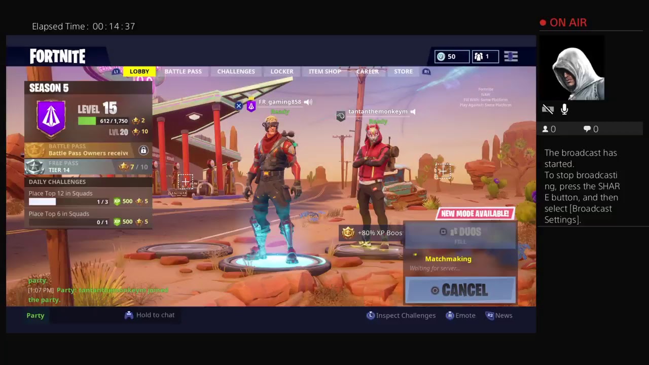 Fortnite W/Tanner !!!!! - YouTube