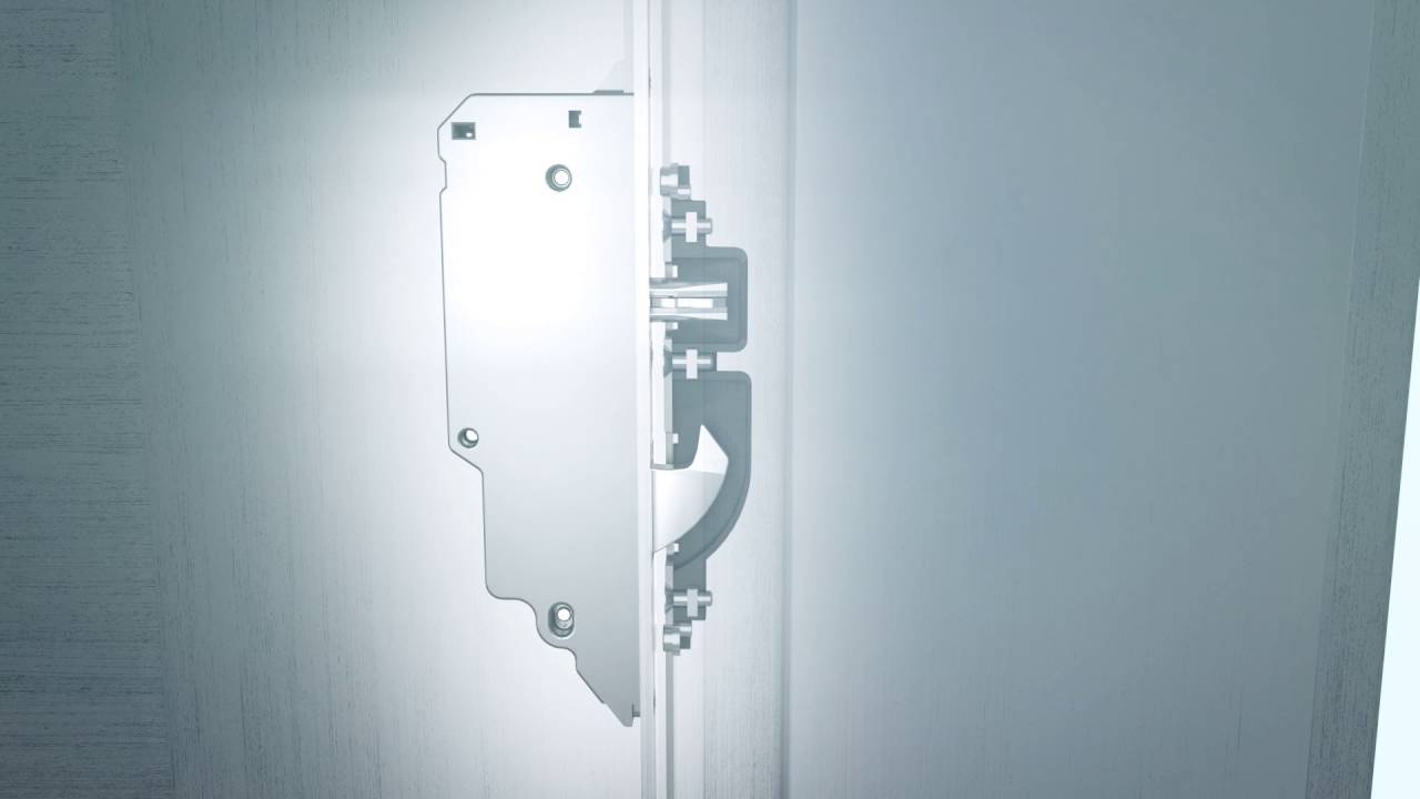 SIEGENIA DE: Funktion der KFV Automatik-Mehrfachverriegelung AS 3600 ...