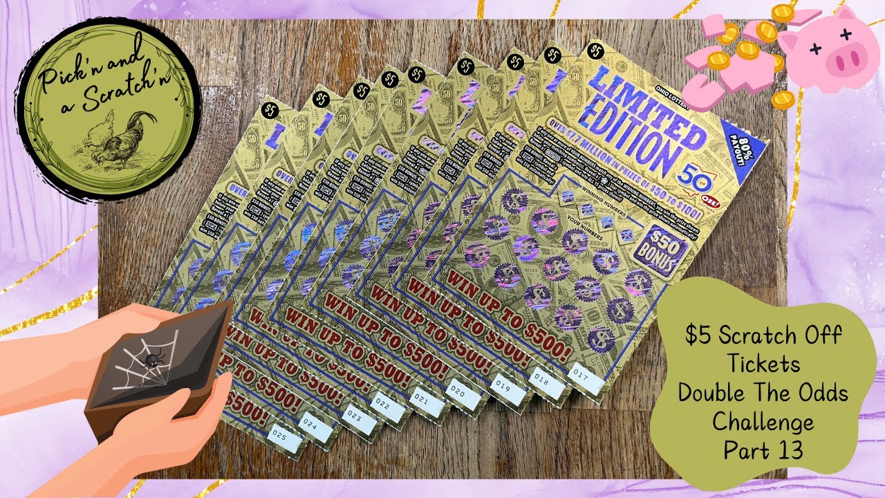 Limited Edition - Part 13 - $5 Ohio Lottery Scratch Off Tickets ...