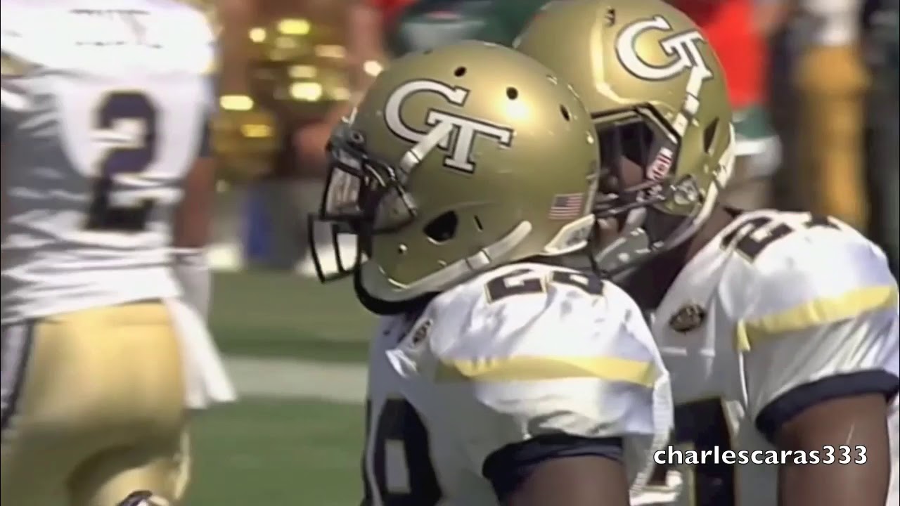 JJ Green || Georgia Tech Highlights - YouTube